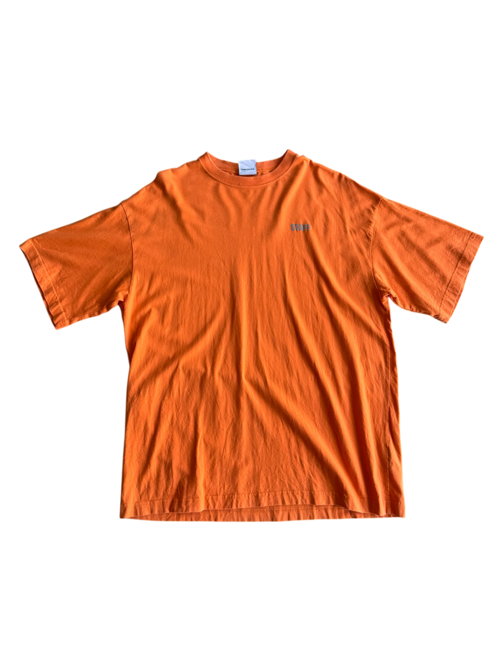 Vetements ‘Staff’ 3M Reflective Tee – Beyond Archives